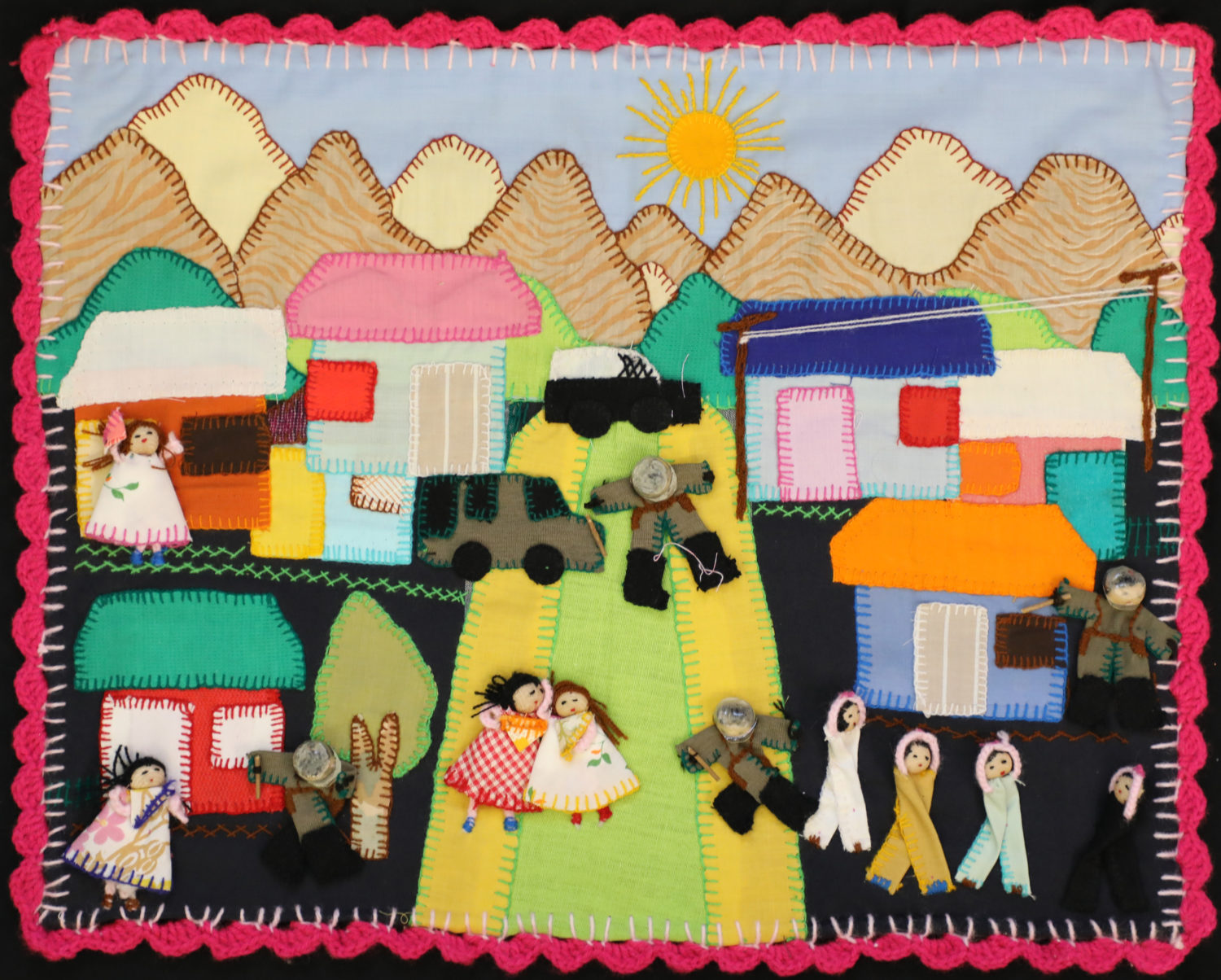 Arpilleras from Chile: Textiles Born from Repression and Made from the ...