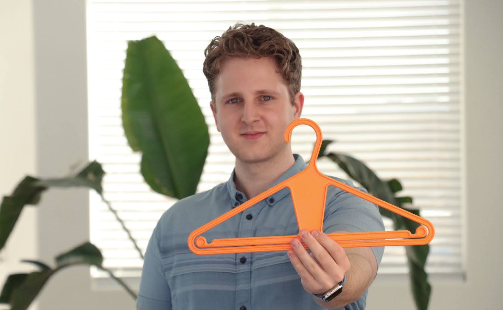 24-Year-Old Inventor Angus Willows Reinvents the Hanger to Start a ...