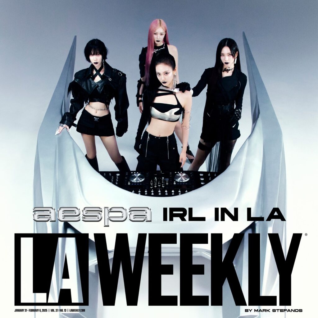 aespa IRL in LA: The K-pop Supergroup Brings the 'SYNK: Parallel Line ...